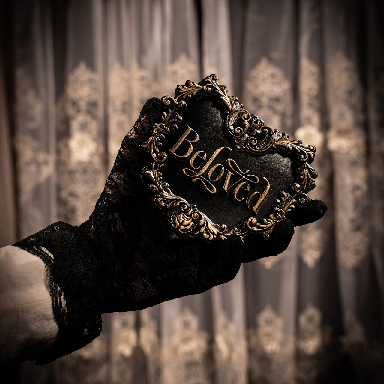 Beloved Heart Plaque (Limited Edition) – The Blackened Teeth Ltd