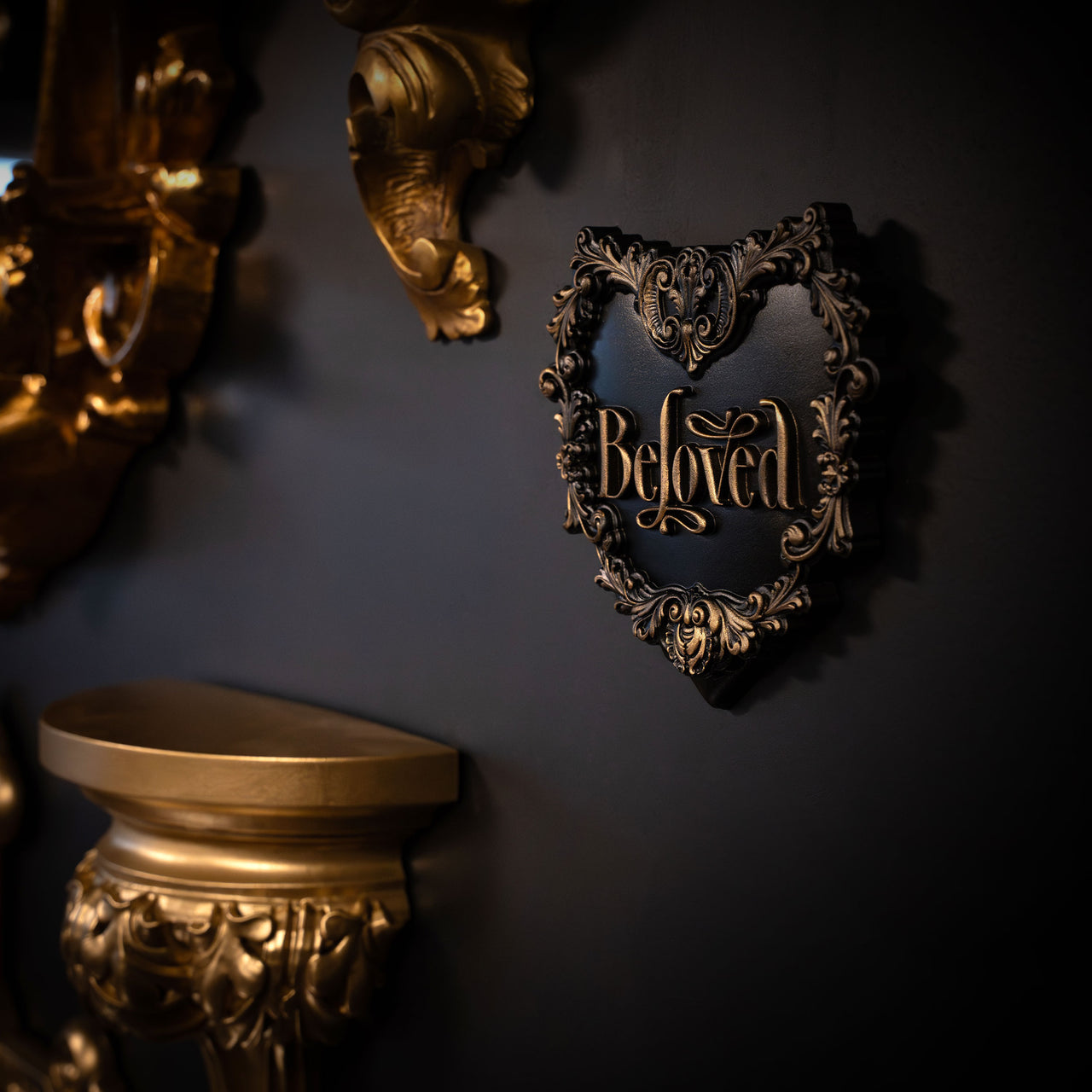 Beloved Heart Plaque (Limited Edition) – The Blackened Teeth Ltd