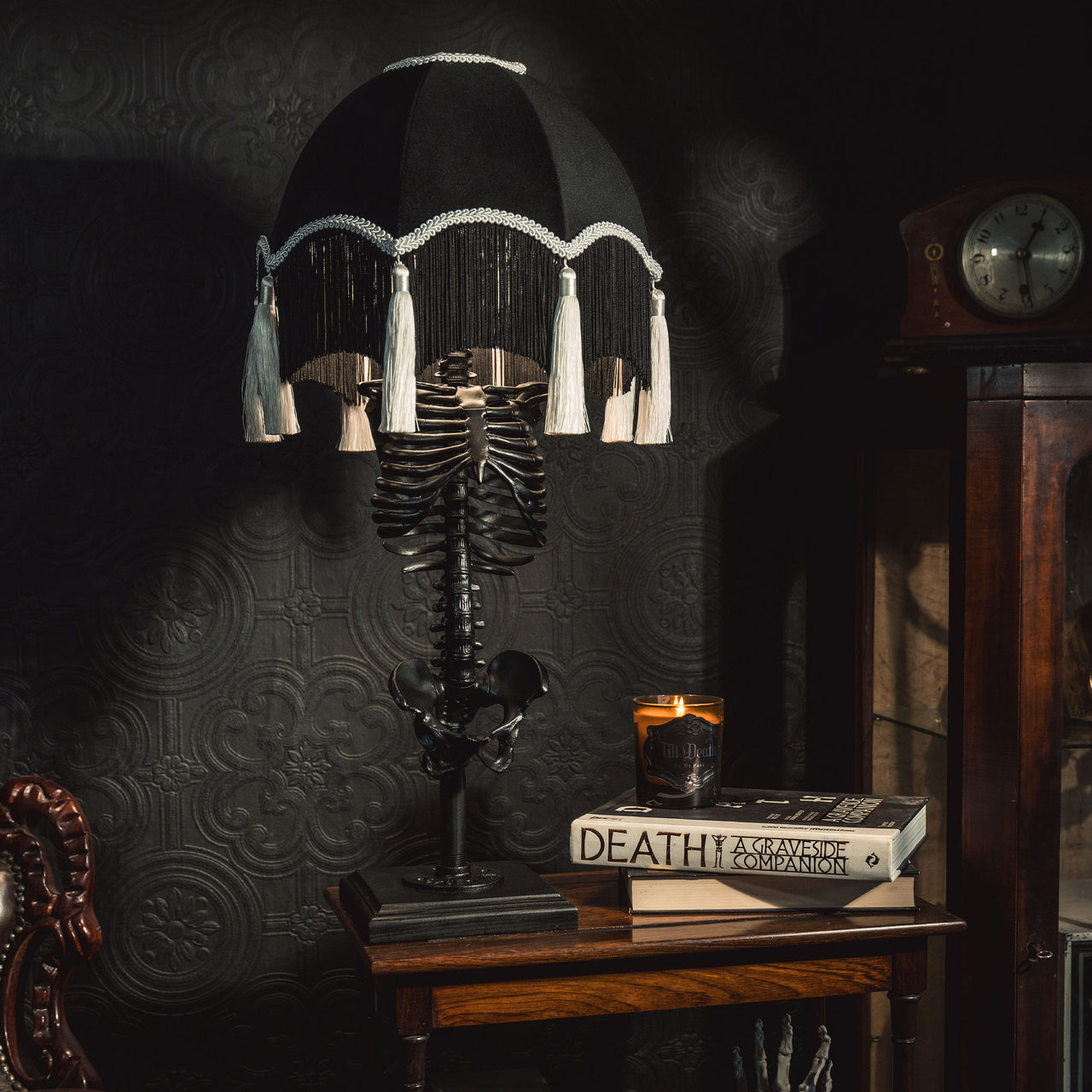 Baroque Skeleton Lamp - Cruella Edition by The Blackened Teeth – The ...
