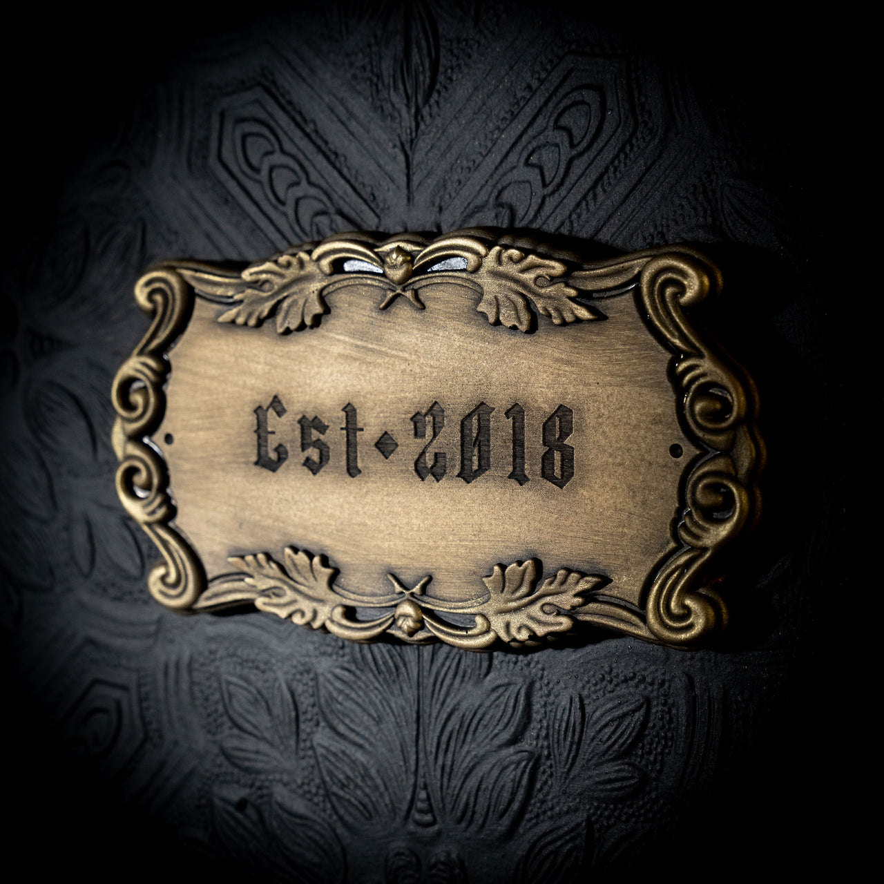 Custom Engraved Casket Plaque - Gold – The Blackened Teeth Ltd