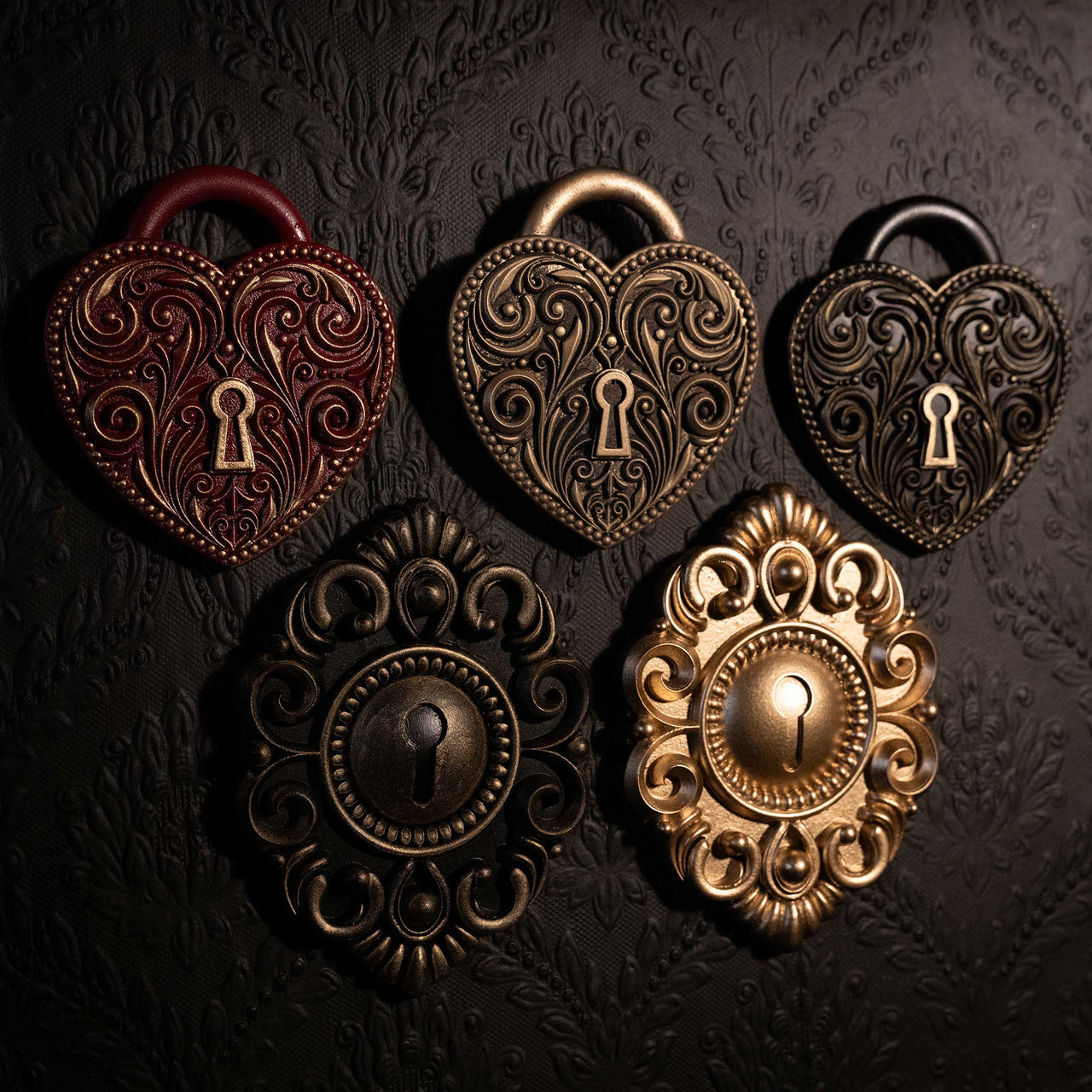 Heart Locket Wall Plaque – The Blackened Teeth Ltd