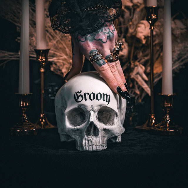 Groom - Wedding Skull Ornament – The Blackened Teeth Ltd