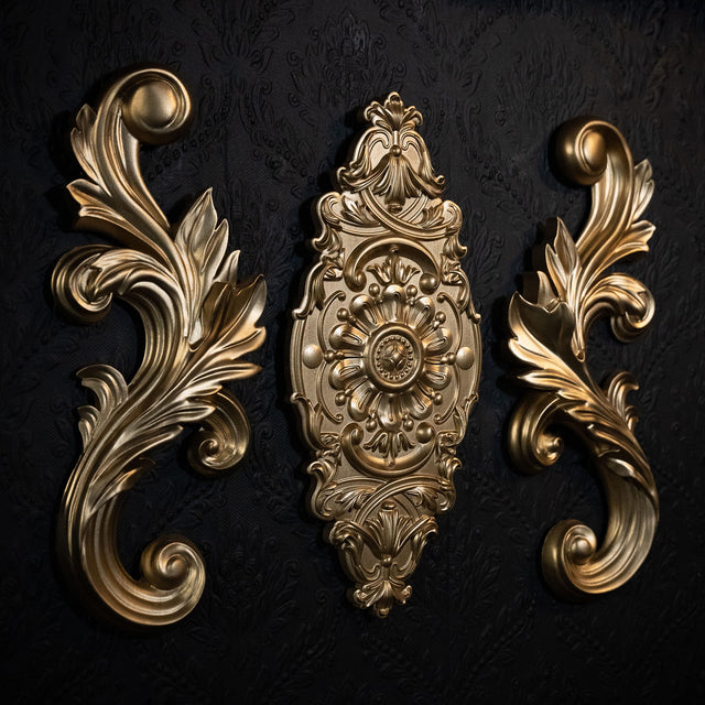 Reign - Baroque Wall Plaque – The Blackened Teeth Ltd