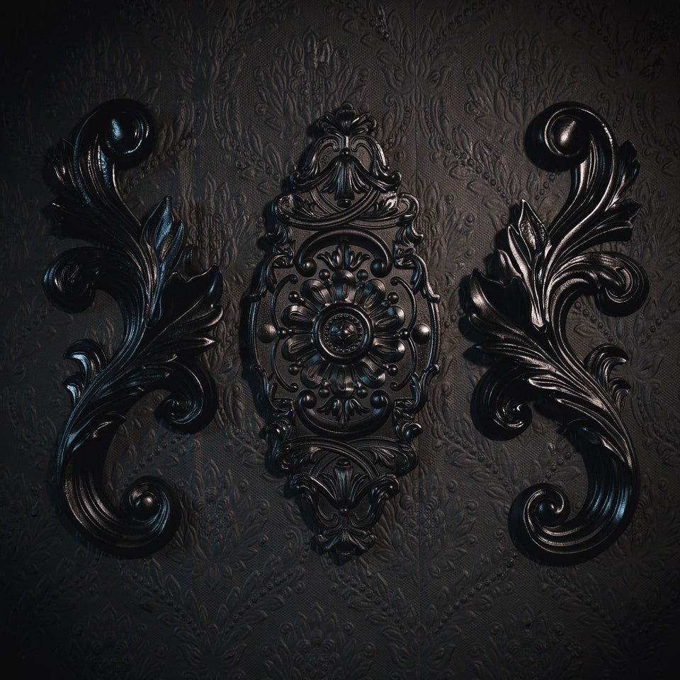 Reign - Baroque Wall Plaque – The Blackened Teeth Ltd