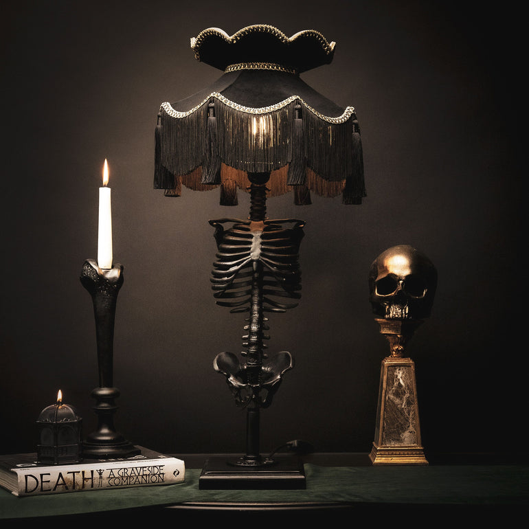 Skeleton Table Lamps – The Blackened Teeth Ltd