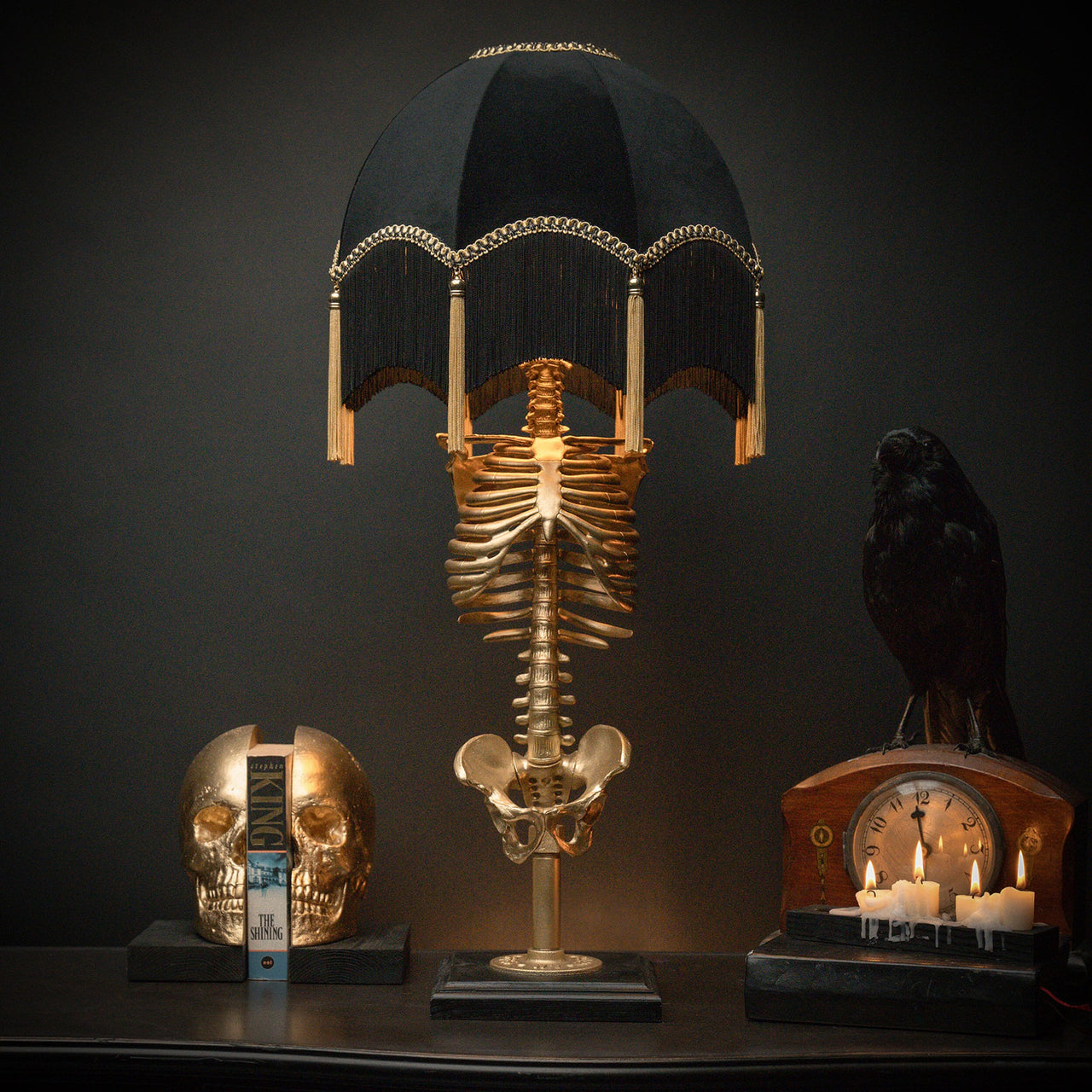 The Skeleton Lamp Gold Edition by The Blackened Teeth – The Blackened ...