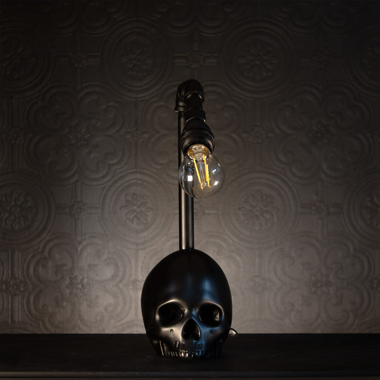 Skull Table Lamps – The Blackened Teeth Ltd